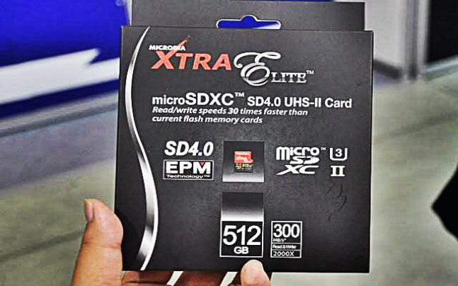 512GB microSD card will be a reality soon - India Today